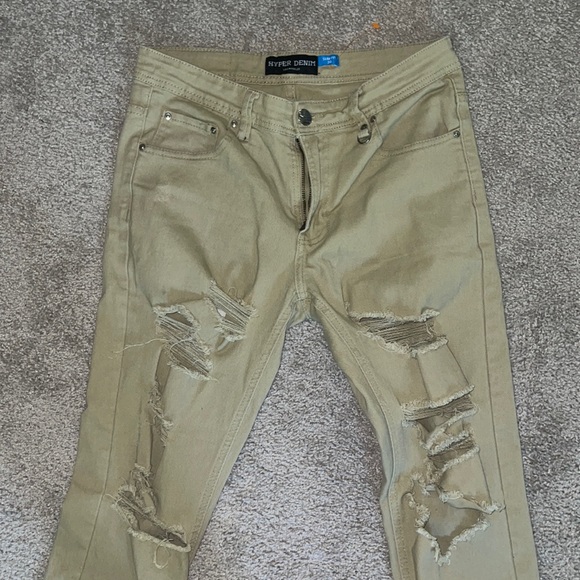 hyper denim | Pants | Hyper Denim Los Angeles Distressed Slim Fit Pants ...